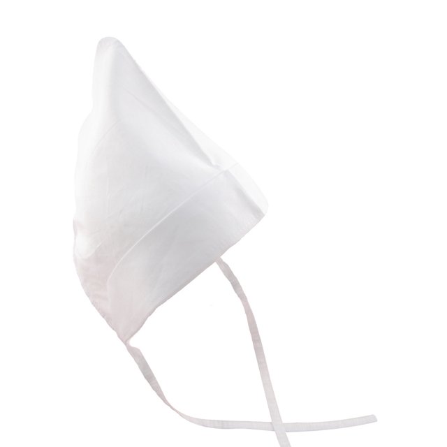 Amish Coif White Linen Bonnet Head Piece Costume Pilgrim Hood Theatre ...