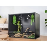 ToxiRium Tall Reptile Tank 230 Gallon, 48x24x46 Inch Large Reptile ...