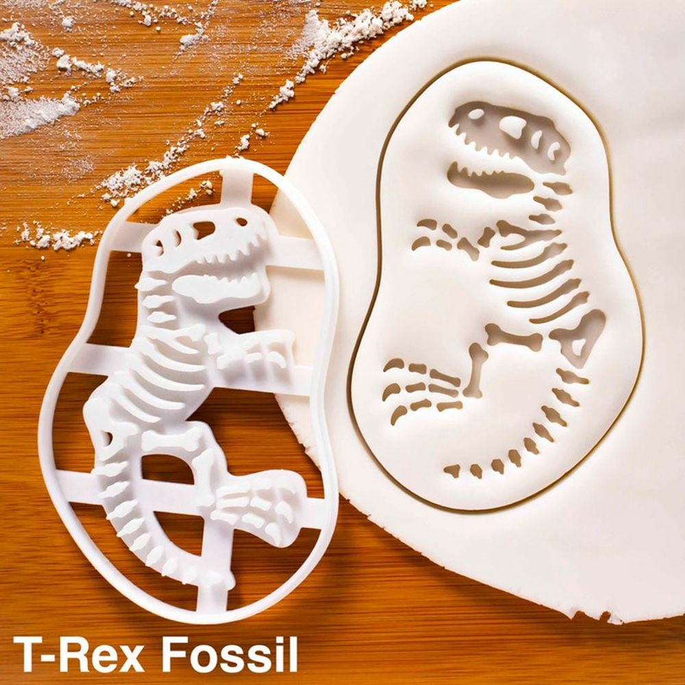 T-Rex,Triceratops Creative Embossing ABS Dinosaur Shape Dessert ...