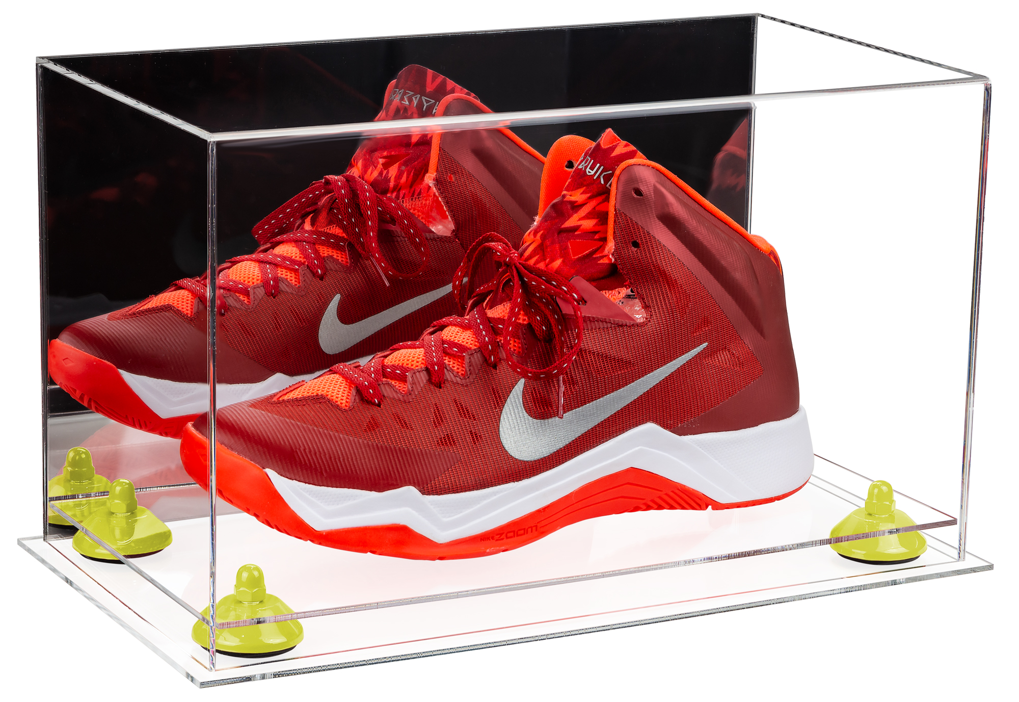 Acrylic Large Shoe Display Case for Basketball Shoe Soccer Cleat ...