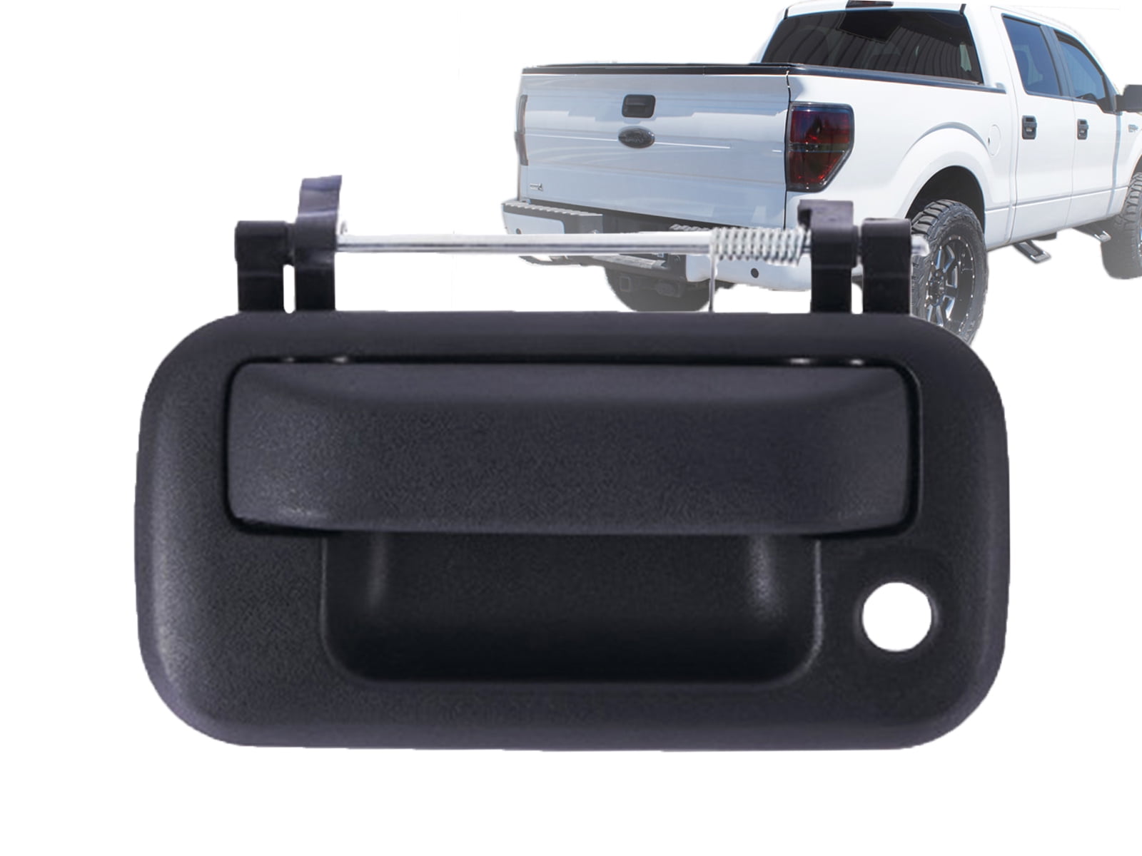 APA Replacement Black Tailgate Handle with Keyhole for 2004 - 2014 F150 ...