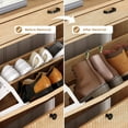 Brafabhome Shoe Storage Cabinet with Drawer, Slim Entryway Shoe ...