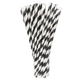 100 Pieces Kraft Paper Straw Disposable Drinking Straw for Party ...