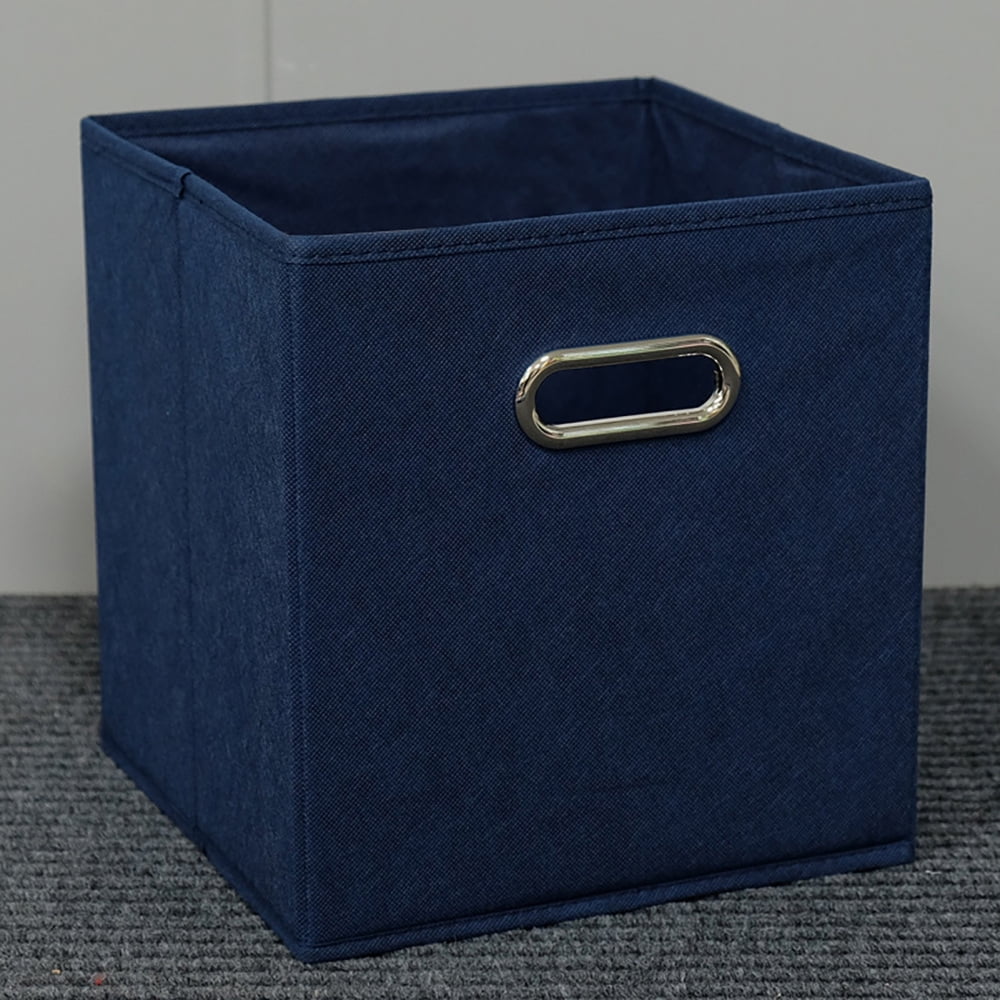 Foldable Fabric Cube Storage Bins Easy to Assemble Foldable Design ...