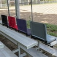 Home-Complete Bleacher Seat - Stadium Seat Cushion with Back Support ...