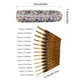 13Pcs 2.5mm-10mm Ergonomic Crochet Hook Set Crochet Needle for Beginner ...