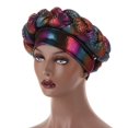 Braid Cap Shining Turban Hair Loss for Cap Snug Fit Fine Crafted Pre ...