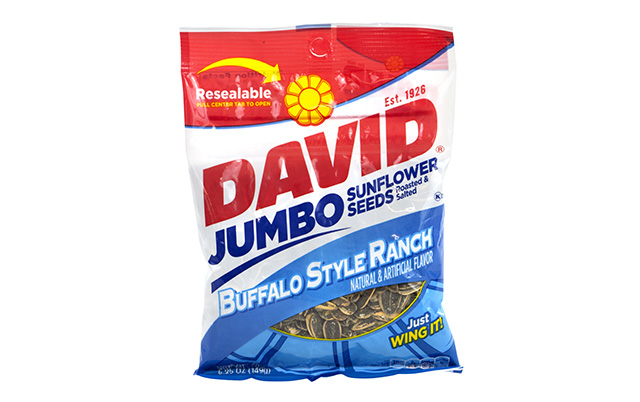 David Jumbo Seeds Buffalo Style Ranch 5.25 oz 12 Count 209-00636 ...