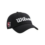 Wilson Men's Pro Tour Golf Hat Black and White - Walmart.com
