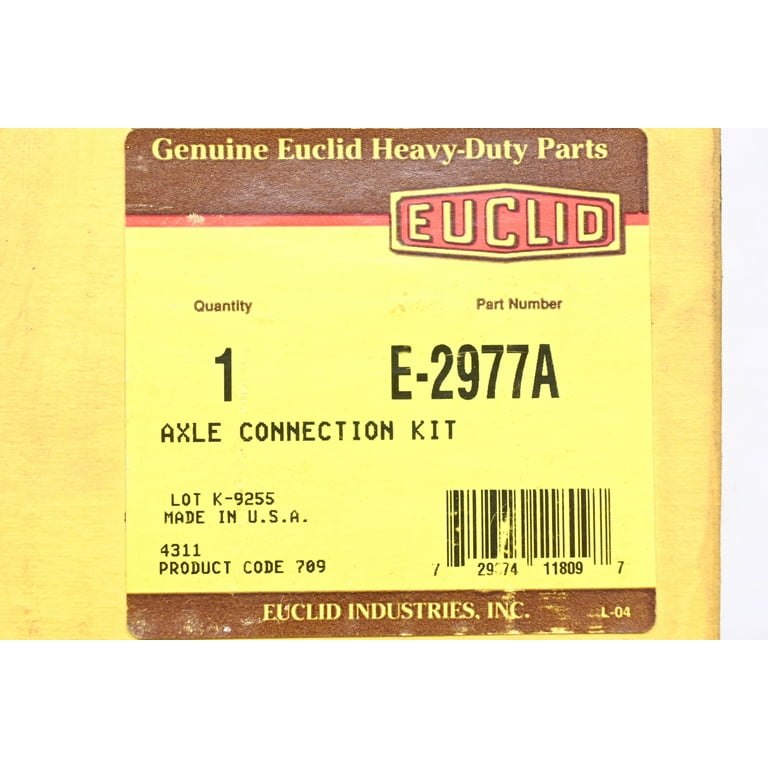 Euclid Axle Parts