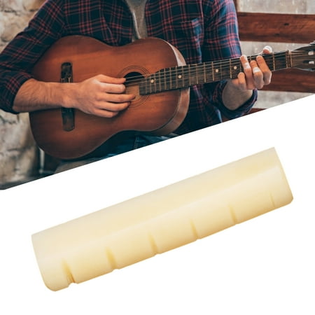 Spptty Unbleached Acoustic Guitar Nuts Fit for 43mm Guitar Slot Pure ...