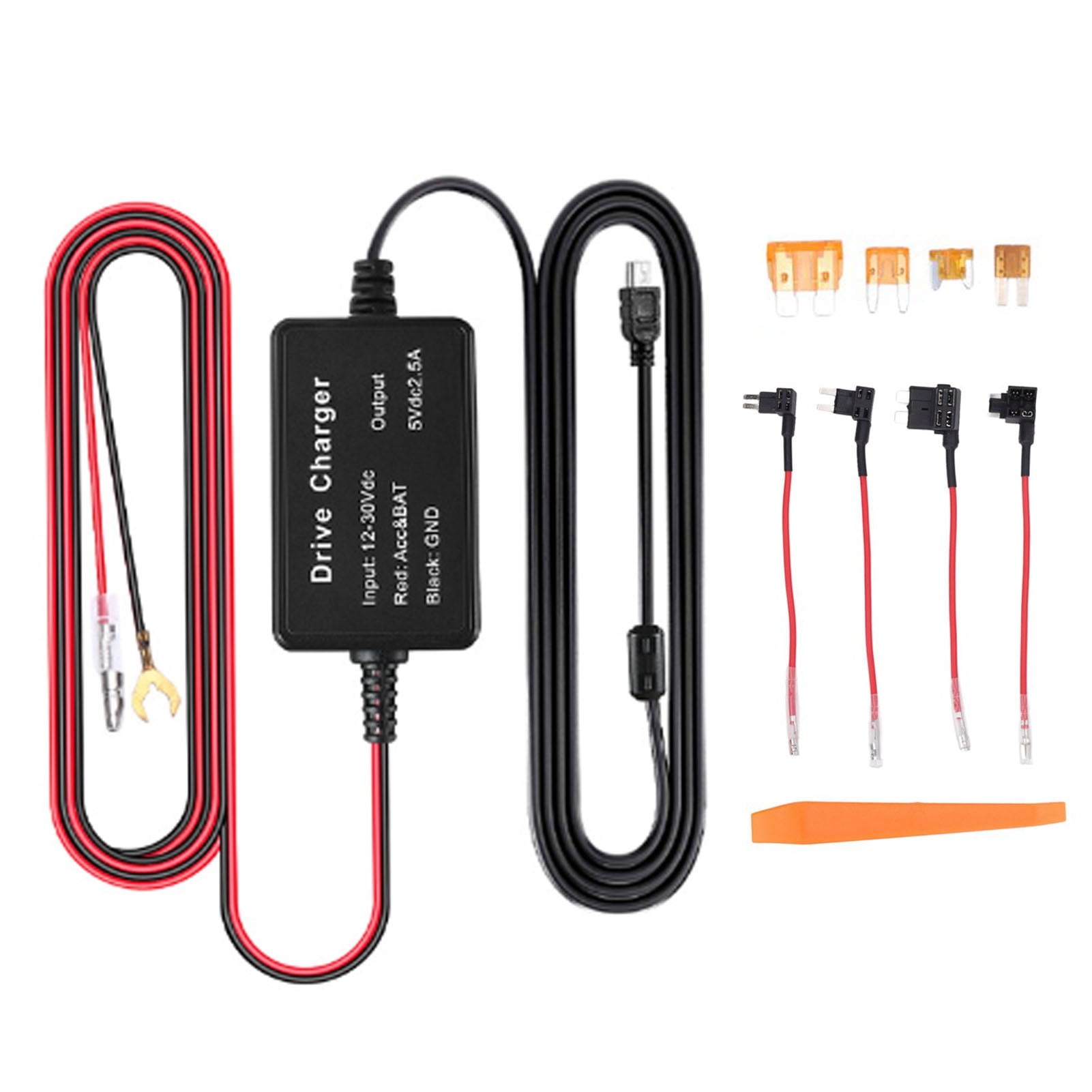 Kit De Cableado De Cámara De Tablero, Entrada De 12 V-30 V A Salida De ...