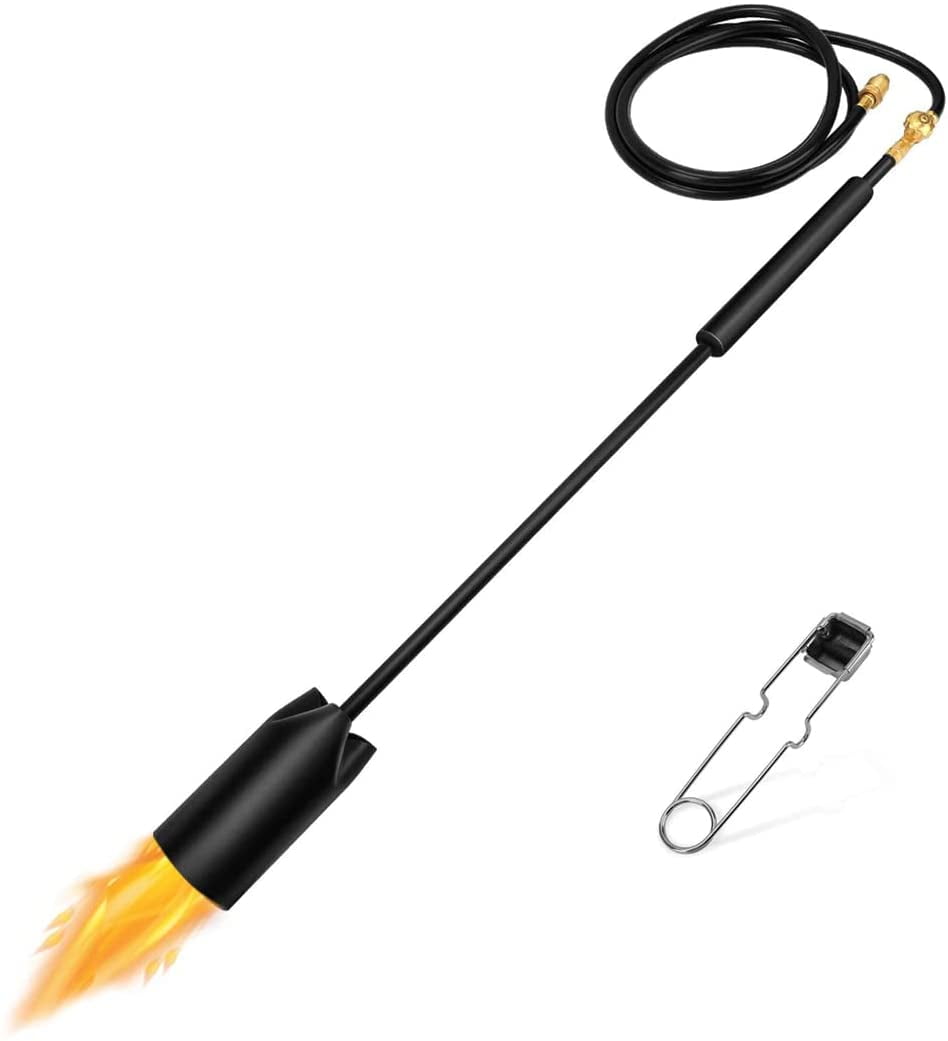 IGNIGHTER Mega-Torch Propane Weed Burner – With 10' Hose and Igniter ...