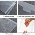 50 Pcs/Set Clear Stamp and Die Storage Bag Plastic Envelopes ...
