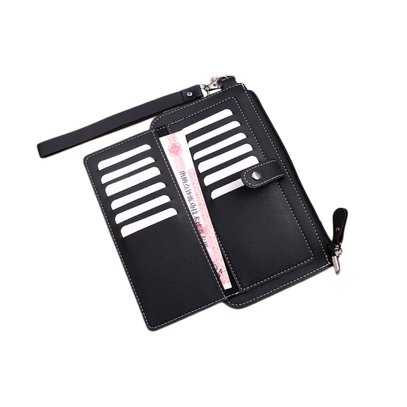 Puloru Hand Wallet, Multi-card Slot with Detachable Wrist Strap Purse ...