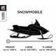 Classic Accessories Deluxe Snowmobile Travel Cover, Fits snowmobiles ...