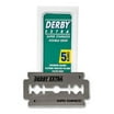 Derby Extra Safety Steel Shaving Double Edge Razor Blades, 100 Count ...
