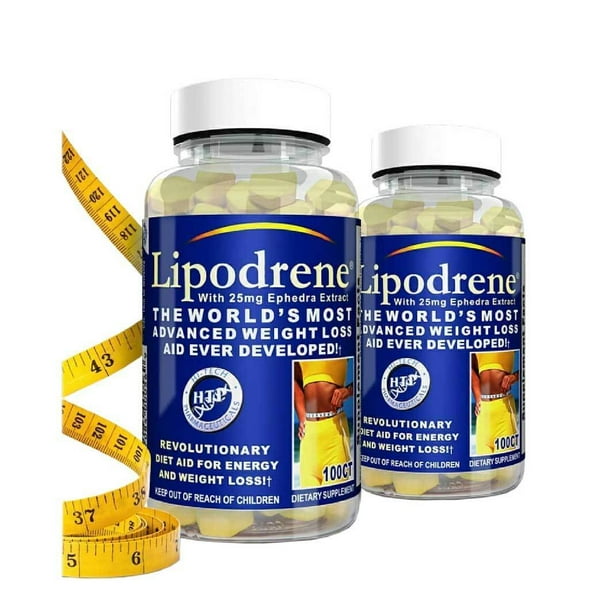 LIPODRENE AMARILLO HI-TECH 100 CT HI-TECH REVOLUTIONARYDIET AID FOR ...