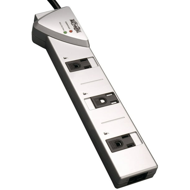 Tripp Lite Tlp707tel 7-outlet Surge Protector With Telephone & Dsl ...