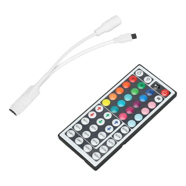 SUPERNIGHT 24 Key Button IR Wireless 5050 3528 RGB LED Strip Light ...