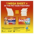 Bounce Pet Hair and Lint Guard Dryer Sheets, Fresh Scent, 130 Count ...