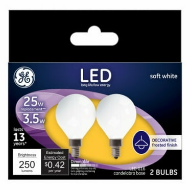 GE Soft White 65W Replacement LED Light Bulb Indoor Floodlight BR30 (4 ...