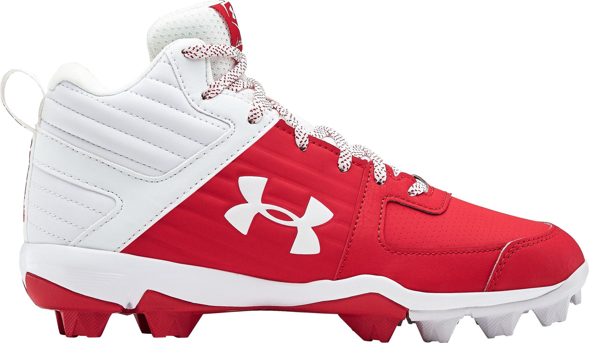 Under Armour Kids Leadoff Mid Baseball Cleats Walmart Walmart