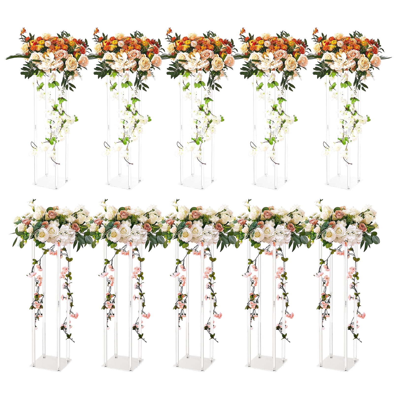 Click here for Vevor 10pcs 23.6inch High Wedding Flower Stand  Wi... prices