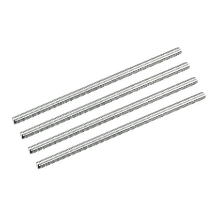 Uxcell Fully Threaded Rod M5 x 120mm 0.8mm Thread Pitch 304 Stainless ...