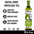 Chosen Foods Pure Avocado Oil for Salads, 25.4 fl oz Non-GMO Glass ...