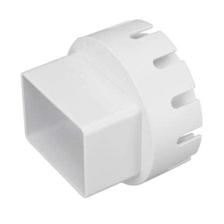 Downpipe Adapter,Downspout Adapter Plastic Drain Downspout Converter ...