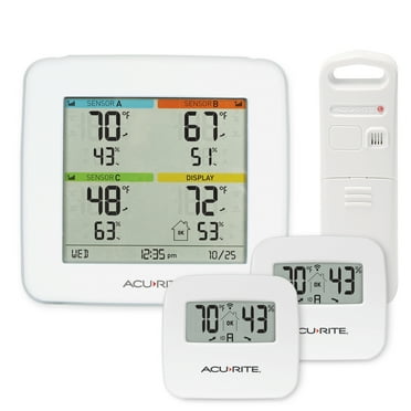 AcuRite Digital Hygrometer for Indoor Humidity Measurements with ...