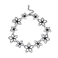 ANXPTIME 36cm Korean Chic Flower Clavicle Chain Necklace Birthday Gift ...