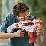 Nerf Ultra Focus Motorized Blaster, 10-Dart Clip, AccuStrike Darts, AA ...