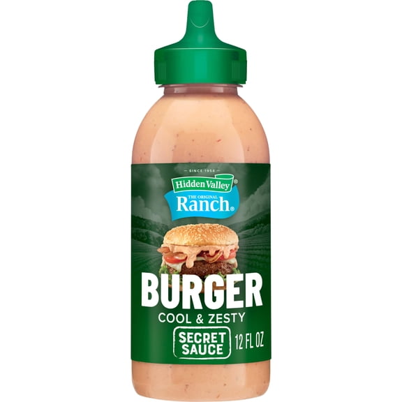 Hidden Valley The Original Ranch Burger Secret Sauce, 12 Fluid Ounce ...