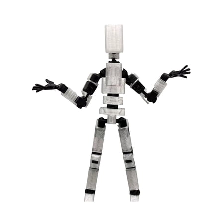 Titan 13 Action Figure,Stikbot Toys with Weapon Accessories,Action ...
