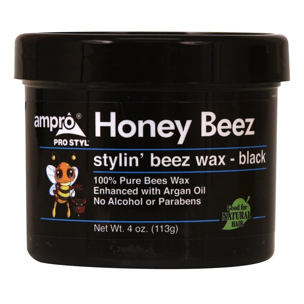 Ampro Honey Beez Stylin Beez Wax black, 4 Oz. - Walmart.com