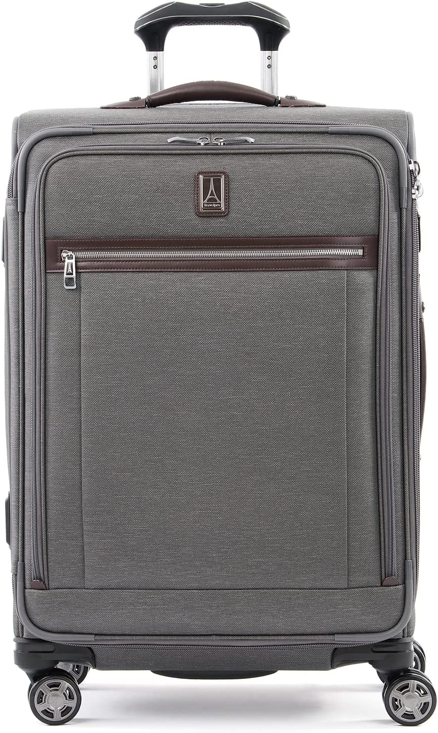Travelpro Platinum Elite Softside Expandable Luggage, 8 Wheel Spinner ...
