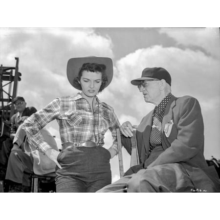 On the set of The French Line Photo Print (8 x 10) | Walmart Canada