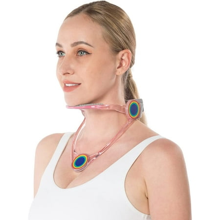 LuoHeng Correcteur de cou, minerve, collier cervical réglable à 360 ...