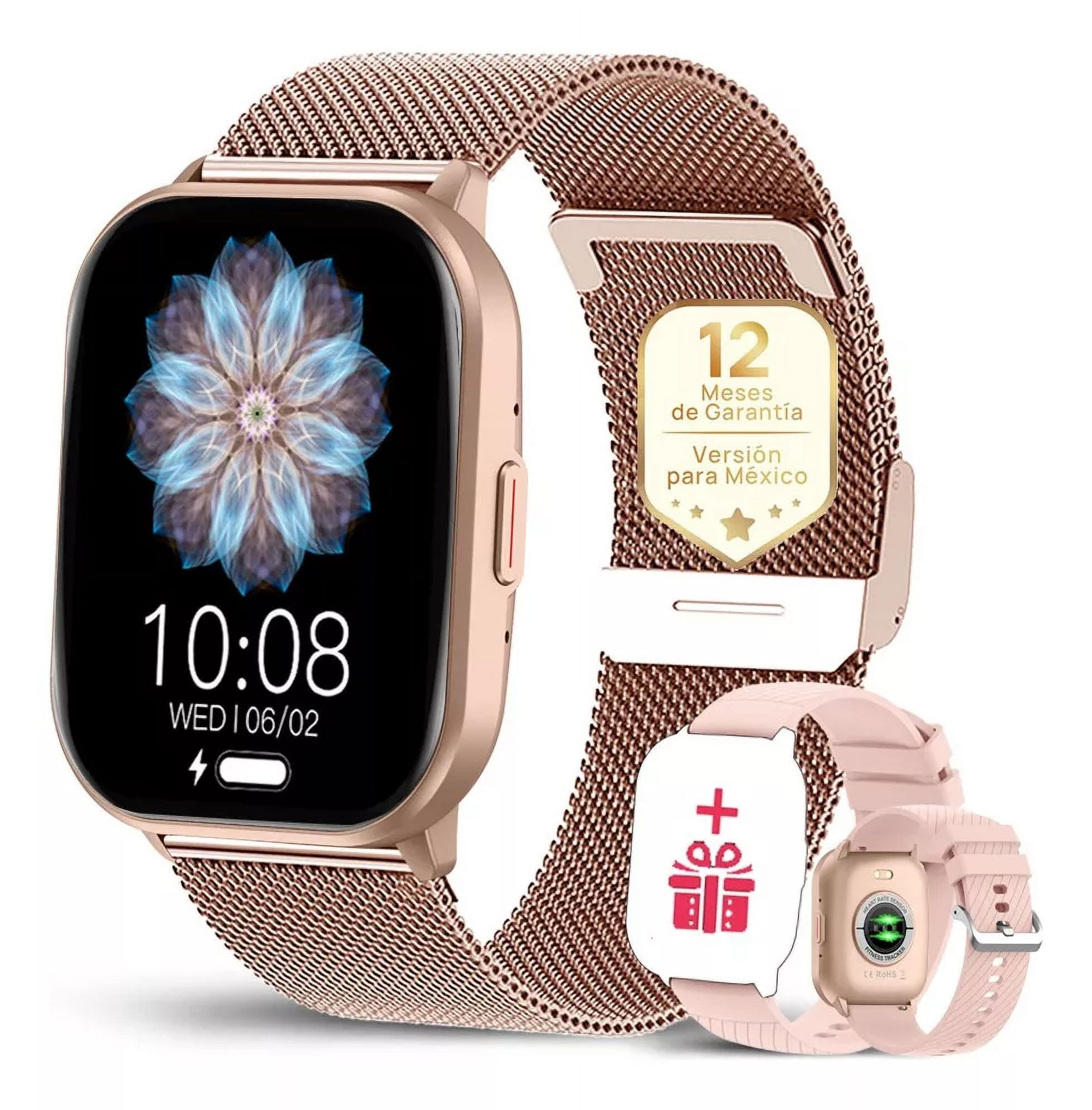 Reloj Inteligente Mujer Moda Con Doble Correa Smart Watch | Bodega ...