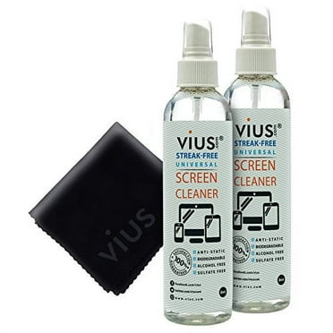 Flawless Screen Cleaner Spray with Microfiber Cleaning Cloth for LCD ...