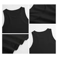 Black Womens Casual Tank Top With Distressed GEN X Raised On Hose Water ...