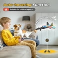Foam RC Plane Drone for Kids, Remote Control Airplane Fighter Jet with ...