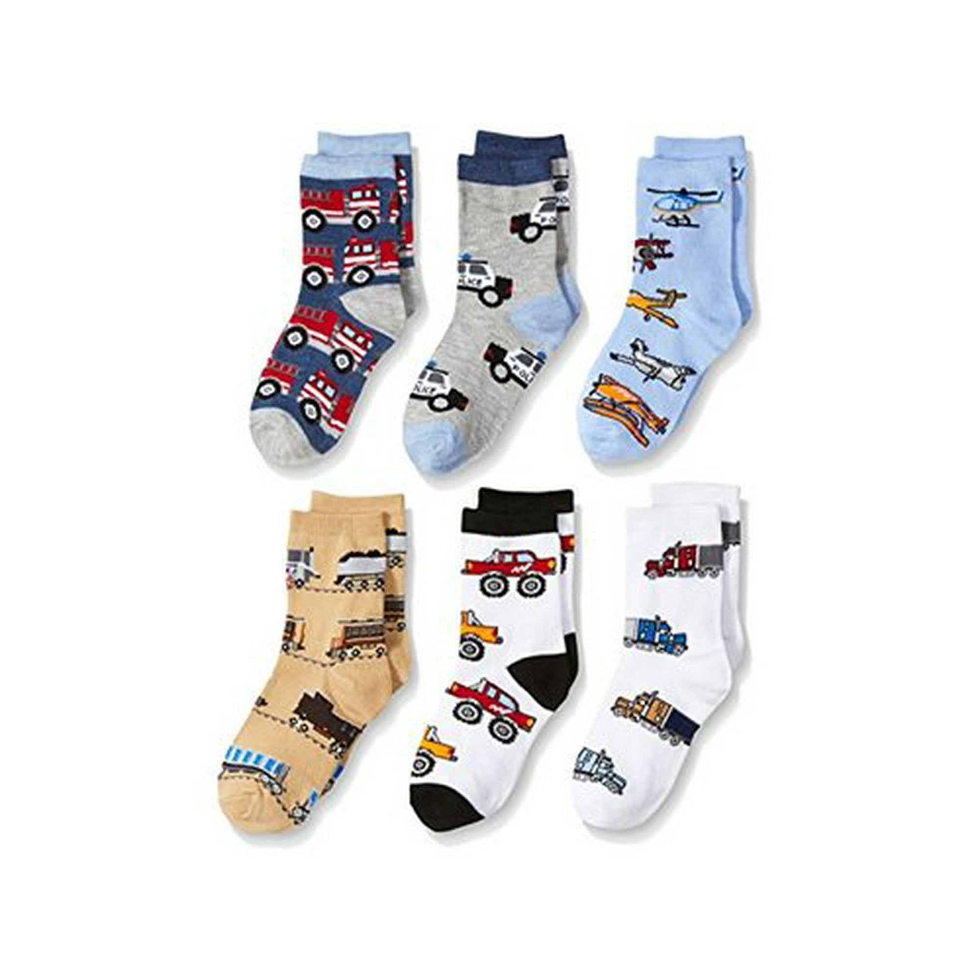Click here for Jefferies Socks Boys Little Trains/Trucks/Cars Pat... prices