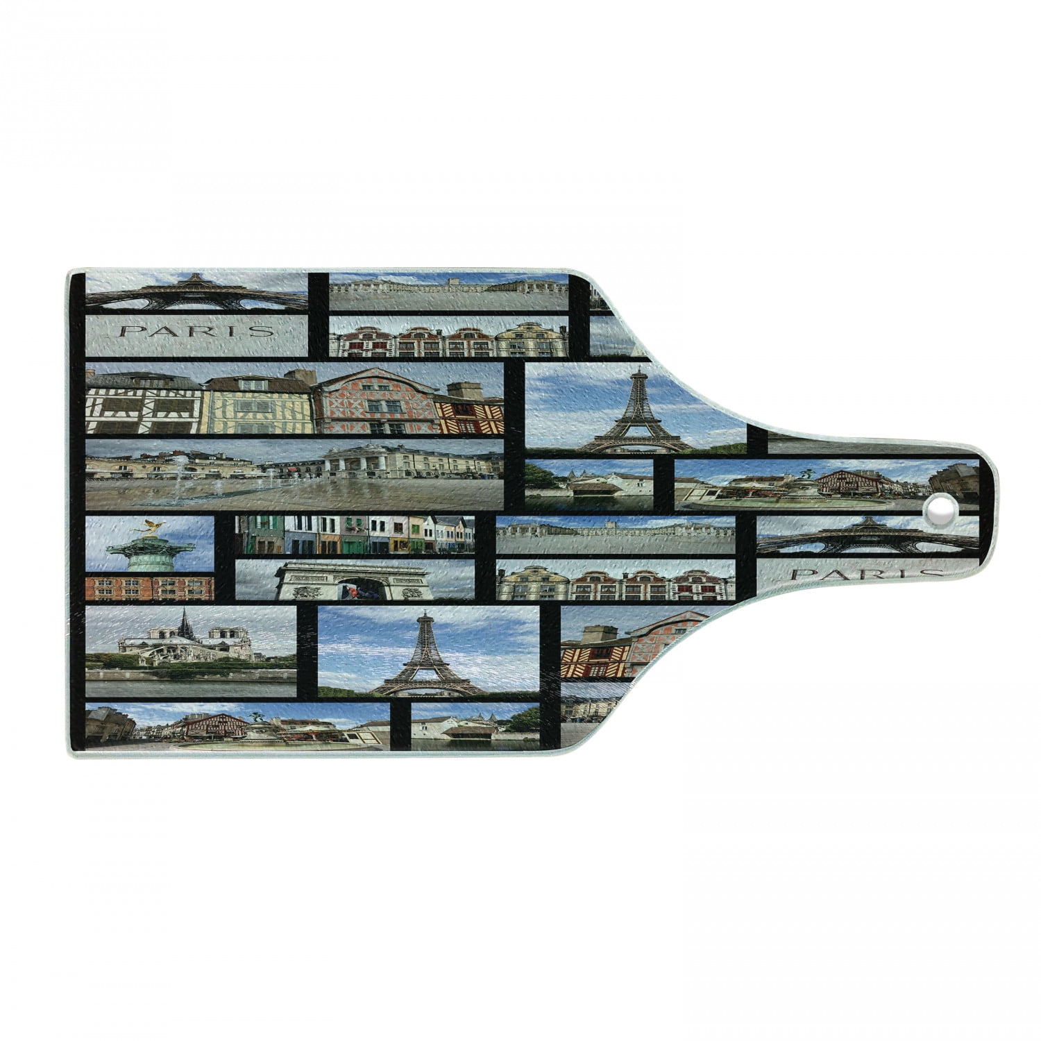 Paris Cutting Board, France Adventure Iconic Landmarks Travelling ...