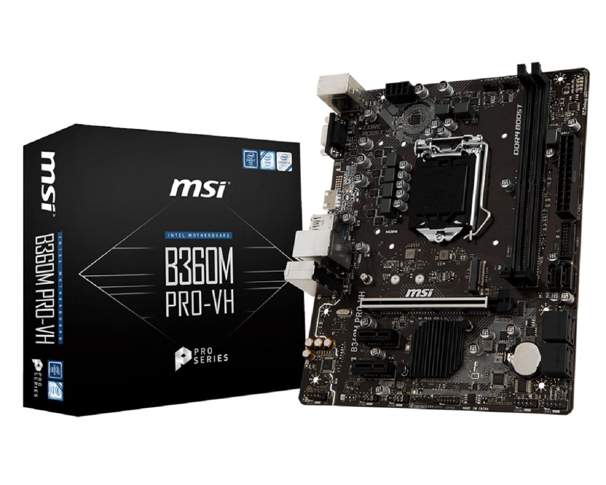 MSI Motherboard B360M PRO-VH - B360MPROVH - Walmart.com - Walmart.com