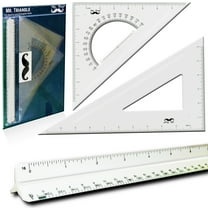 "Mr. Pen- 12"" Architectural Drafting & Engineering Triangular Scale ...
