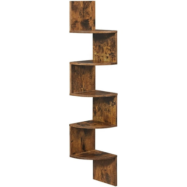 Rustic wall bookshelf store