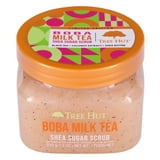 Tree Hut Boba Milk Tea Shea Sugar Exfoliating & Hydrating Body Scrub ...